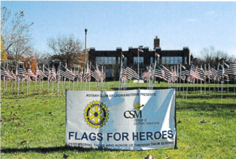 Honor Your Hero in Rotary Flag Display LexLeader